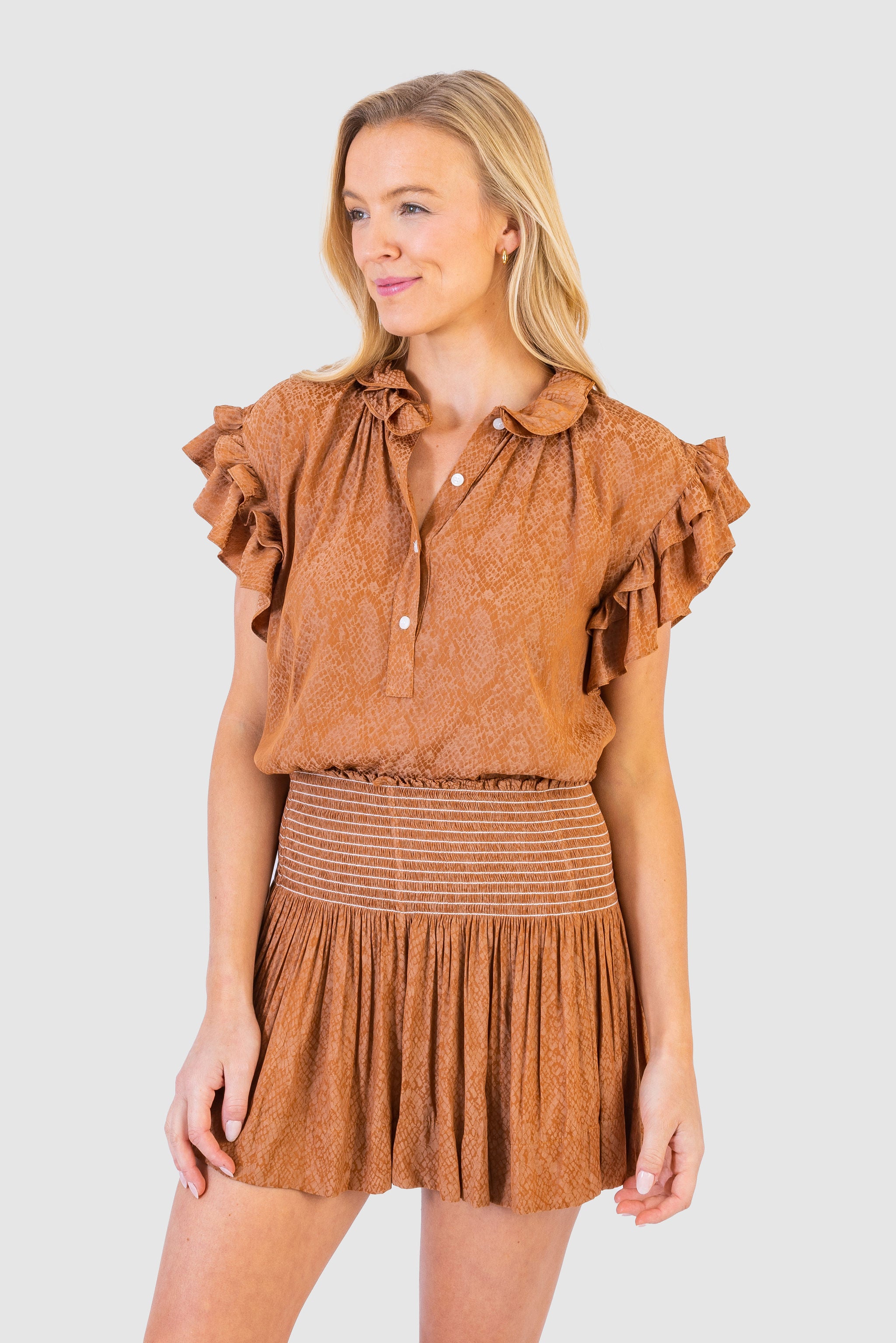 Erica Skirt Cafe Python – Shop KOCH