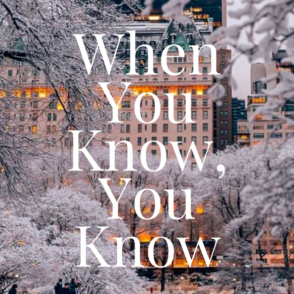 When You Know, You Know – Shop KOCH