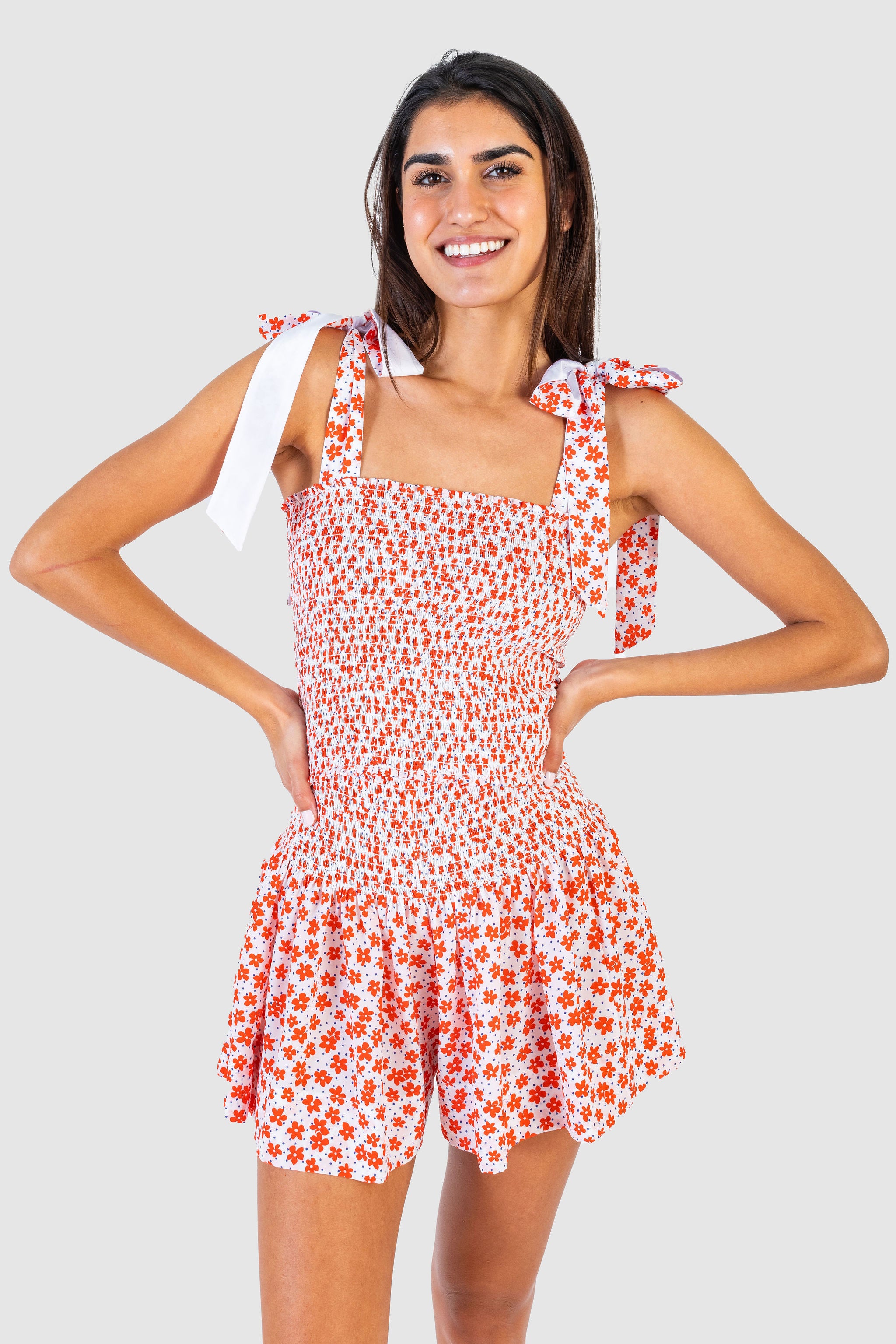 Cece Top Blood Orange Flower *Limited*Edition* – Shop KOCH