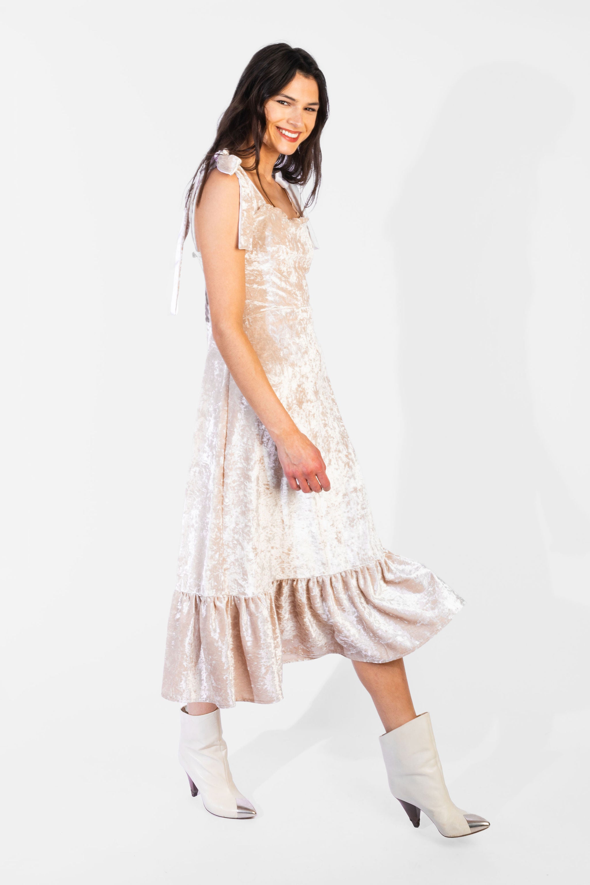 Meredith Dress Golden Hour Velvet *Limited*Edition* – Shop KOCH