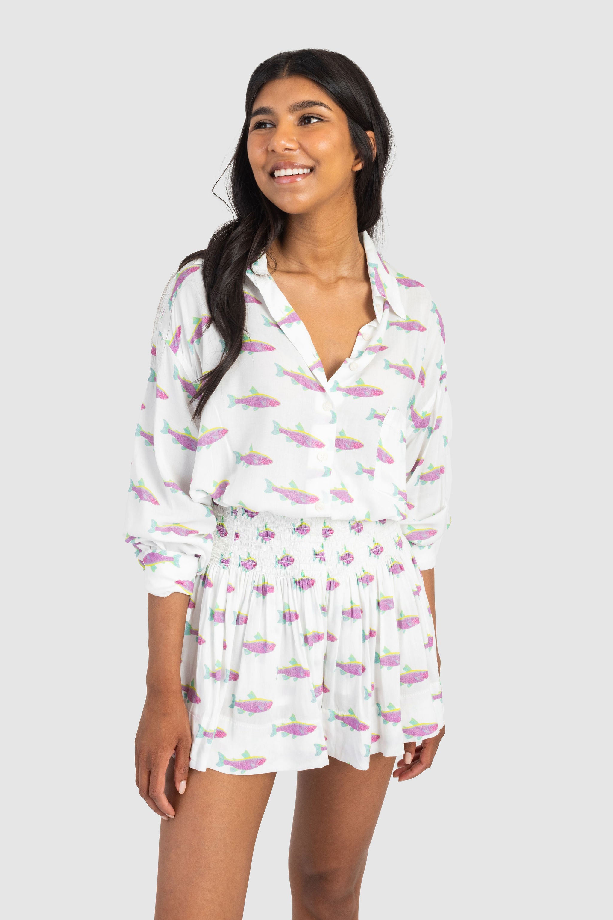 Erica Skirt Fintastic Print – Shop KOCH